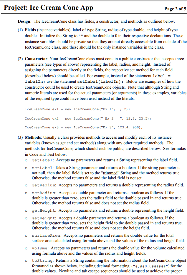 Solved Please help me create these two Java programs. I do | Chegg.com