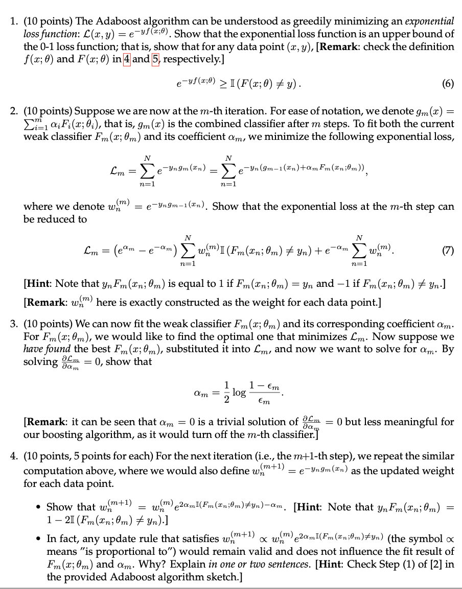 Solved This problem investigates boosting. As discussed in | Chegg.com