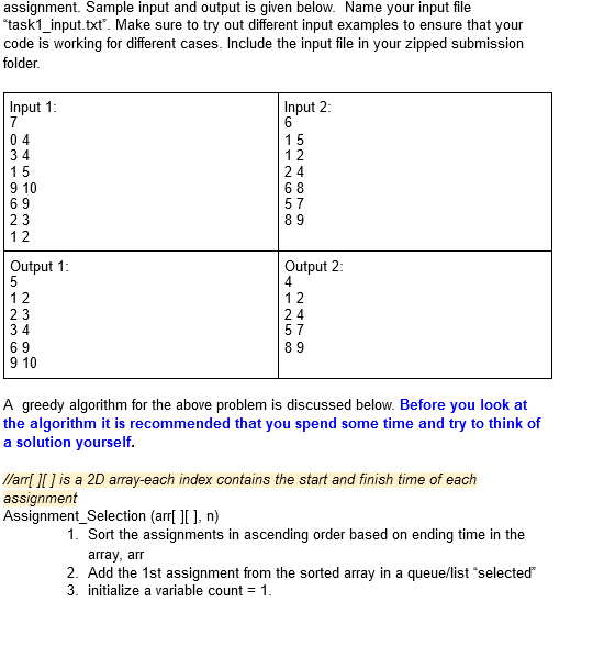 Solved Problem Descriptions: The following tasks need to be | Chegg.com