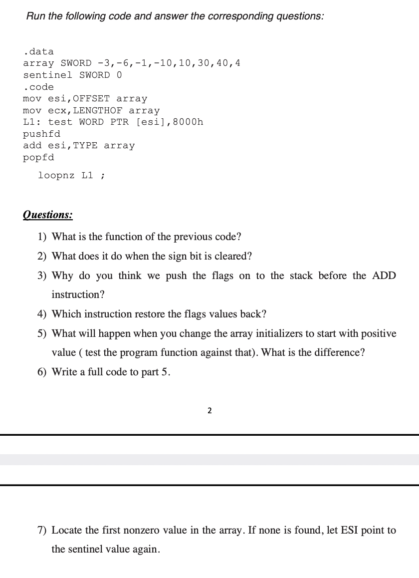 Solved Run the following code and answer the corresponding | Chegg.com