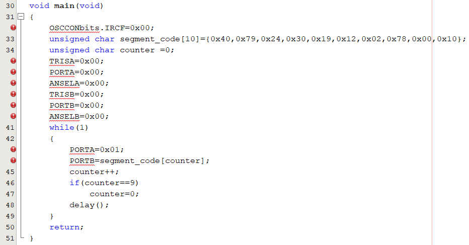 Solved . 2 5 UI 6 09 8 9 10 11 13 14 #include // CONFIG1 3 | Chegg.com
