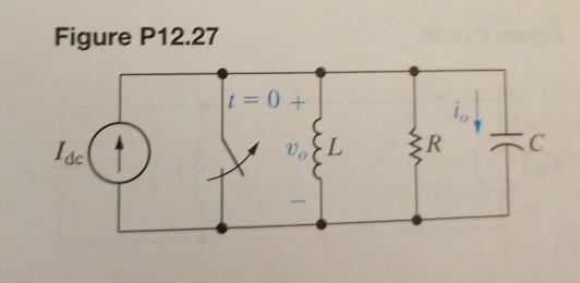 Solved 1234 The parameter values for the circuit in Fig. | Chegg.com