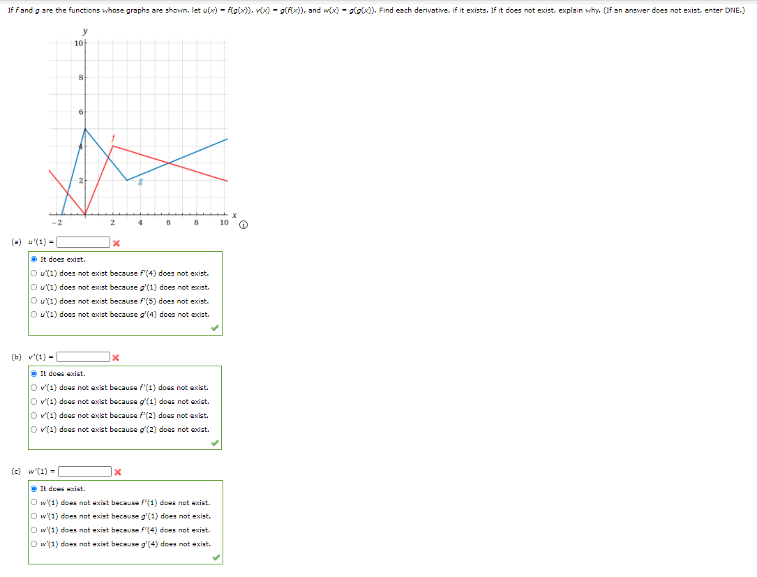 Solved If fand g are the functions whose graphs are shown, | Chegg.com