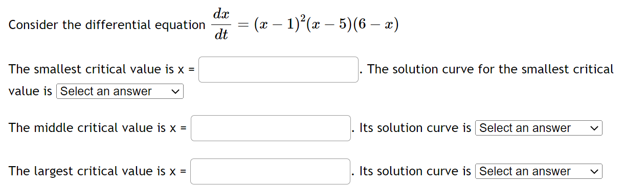 Solved Consider the differential equation | Chegg.com