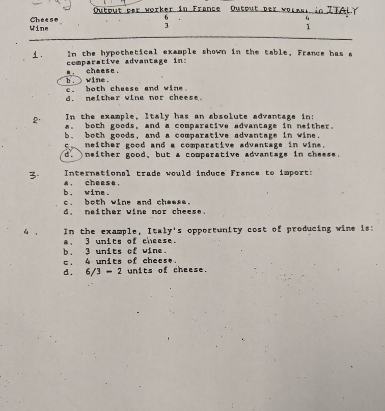 Solved please state the answer to each of the 4 problems. | Chegg.com