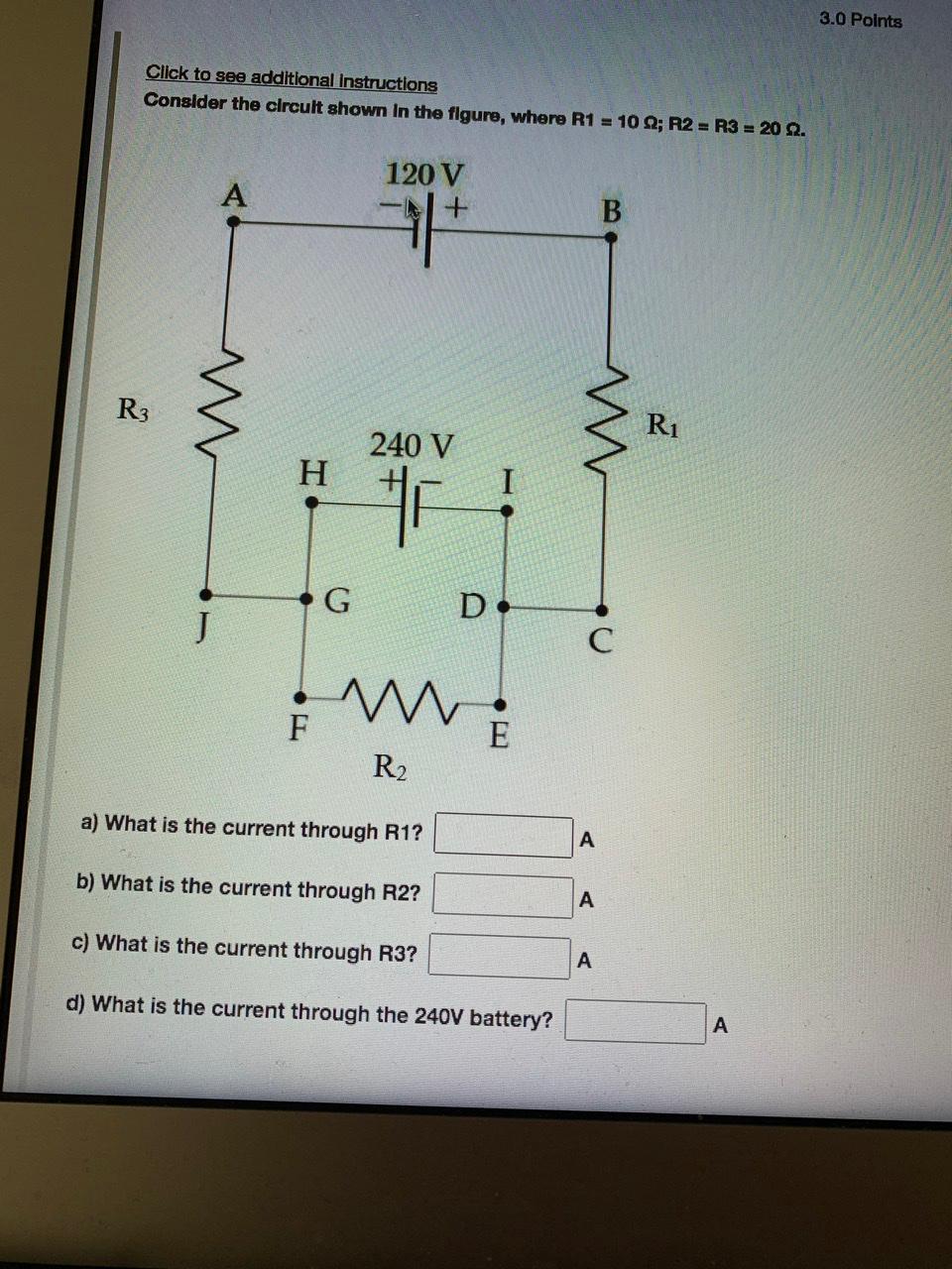 Solved 3.0 Points Click to see additional Instructions | Chegg.com