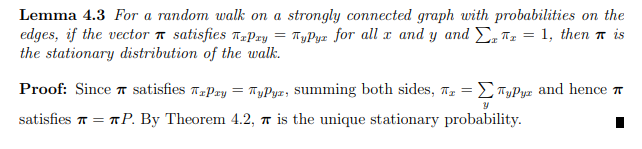 A. Consider an n vertex clique with a self-loop at | Chegg.com