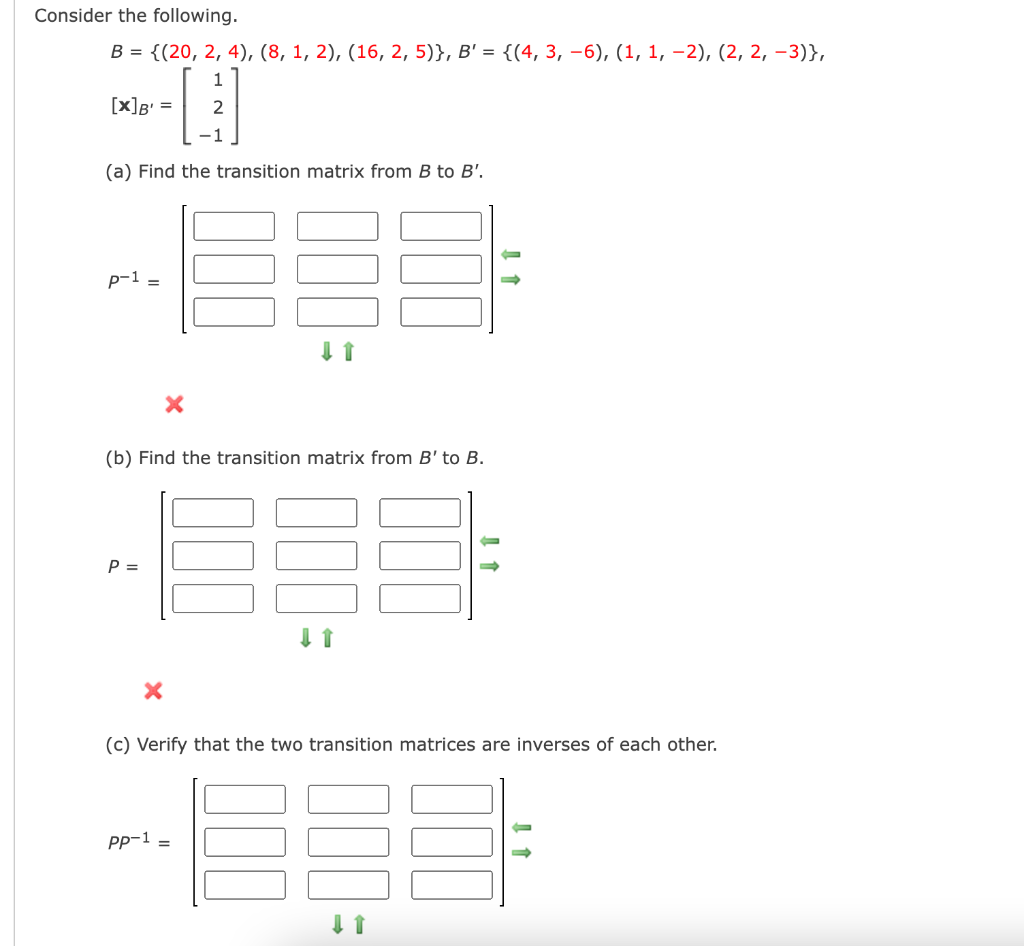 Solved Consider the following. | Chegg.com