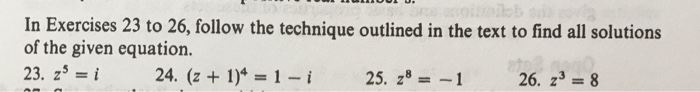 Solved In Exercises 23 to 26, follow the technique outlined | Chegg.com