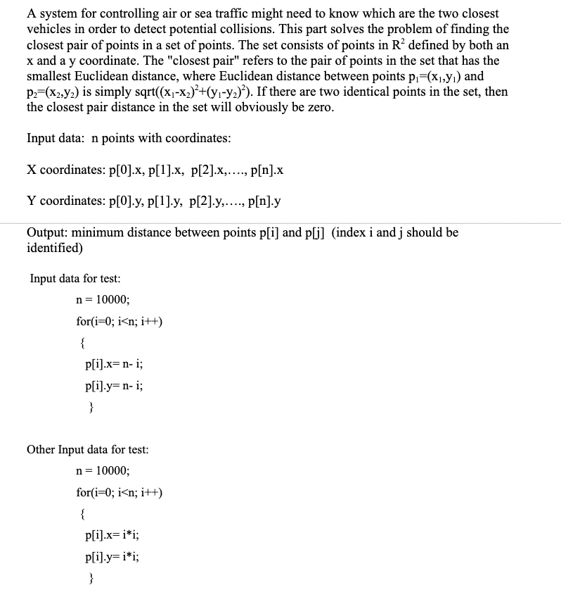 Solved A system for controlling air or sea traffic might | Chegg.com