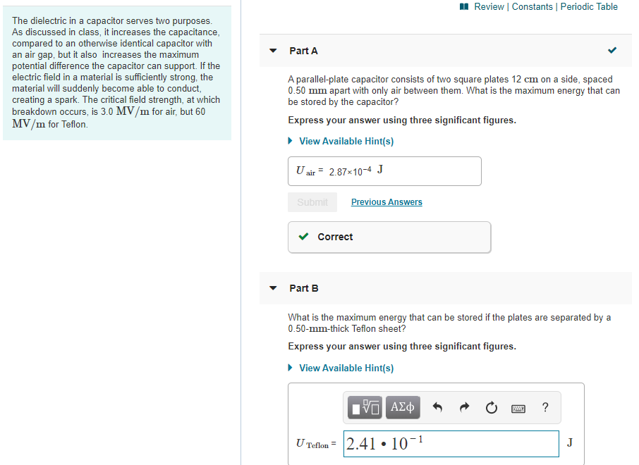 Solved u Review Constants | Periodic Table For a science | Chegg.com