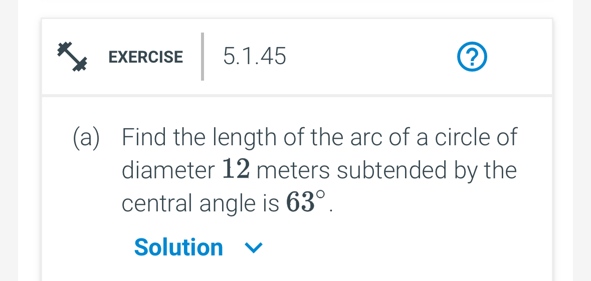 Solved use the given information to find the length of a | Chegg.com