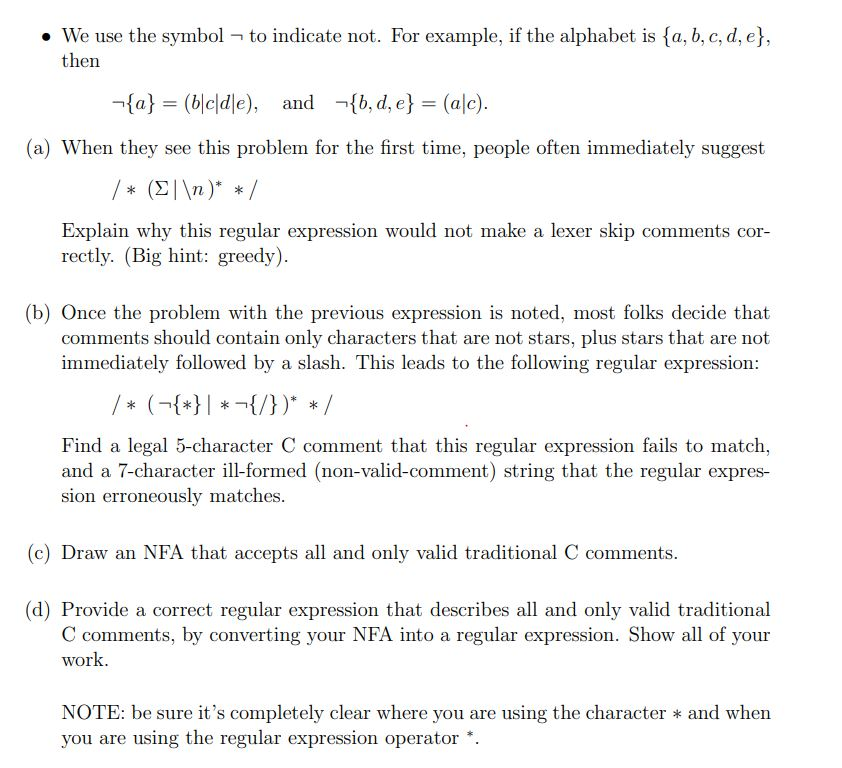 Solved 2. Lexers/Tokenizers A lexer (also known as a | Chegg.com