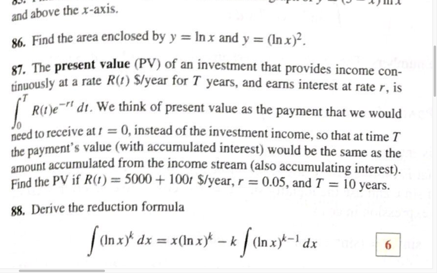 Solved 62. Derive the reduction formula n-11 in-2 x dx | Chegg.com