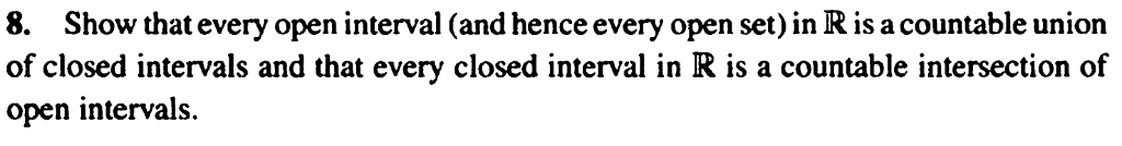 Solved 8. Show that every open interval (and hence every | Chegg.com