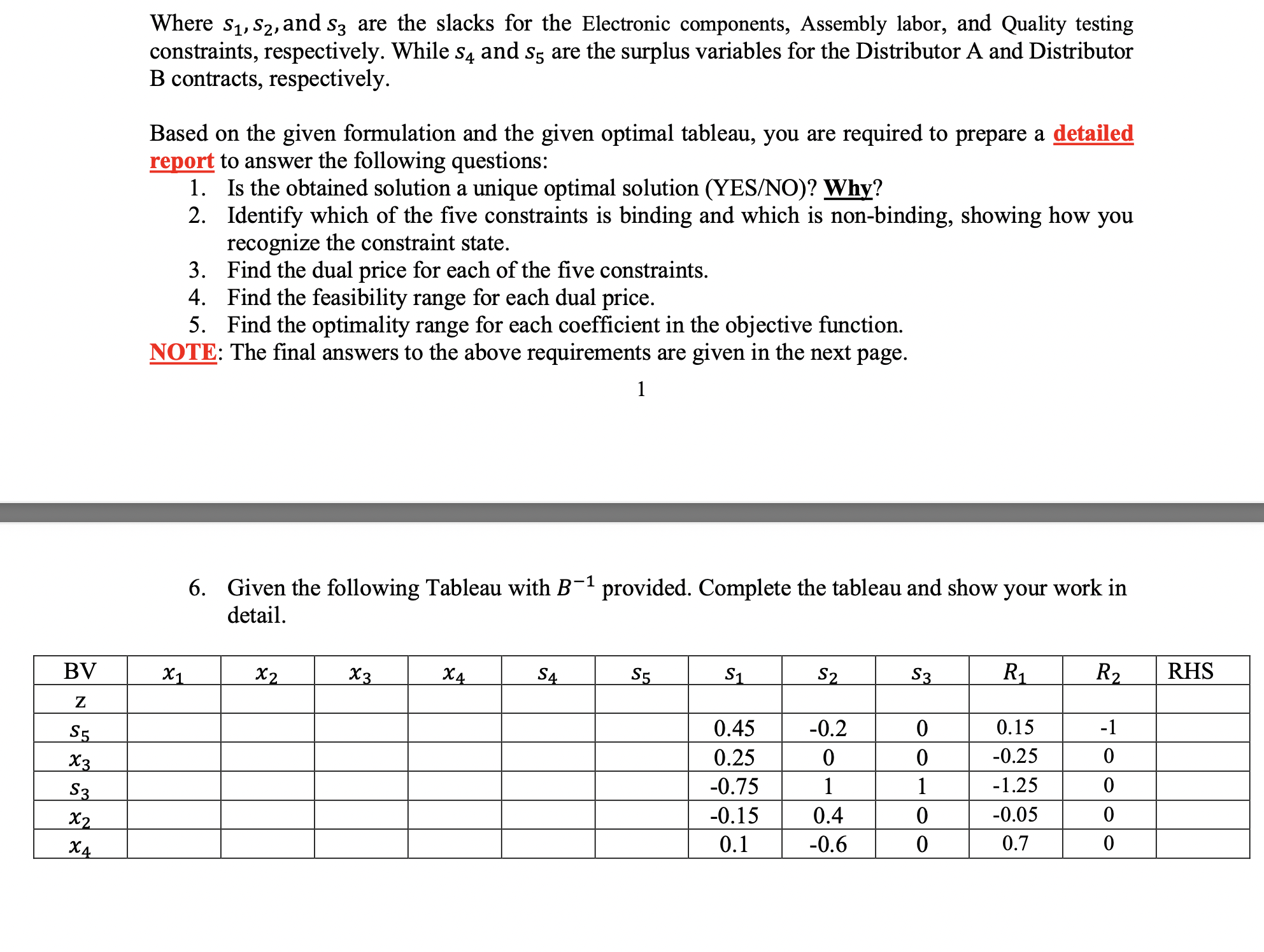 Solved Due Date: 15 Dec. 2023 (Submission on Blackboard) A | Chegg.com