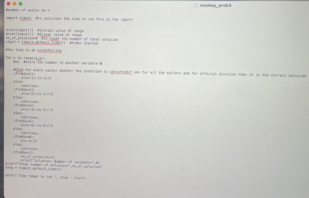 Solved Five sailors are shipwrecked on an island. Fearing a | Chegg.com