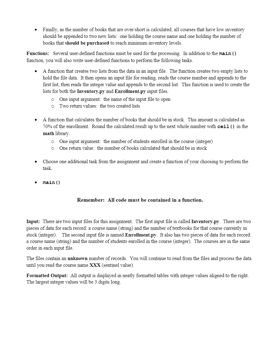 Solved Assignment may be submitted up to 24 hours late with | Chegg.com