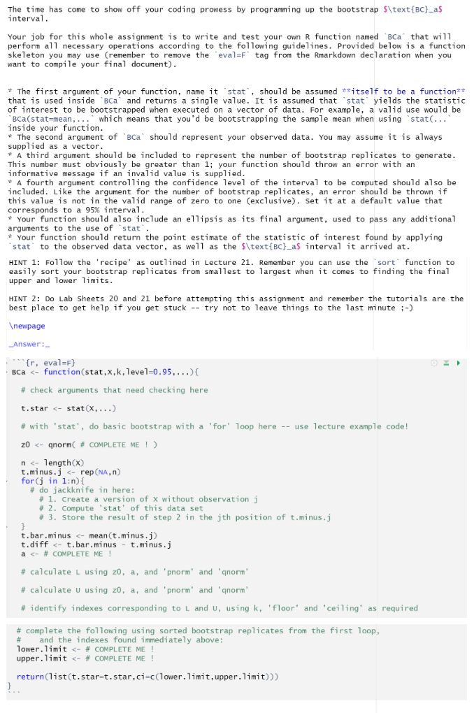 The time has come to show off your coding prowess by | Chegg.com
