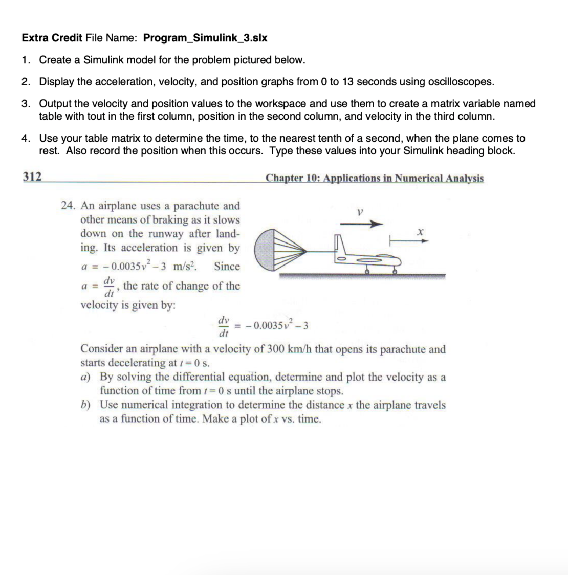 Extra Credit File Name: Program_Simulink_3.slx 1. | Chegg.com