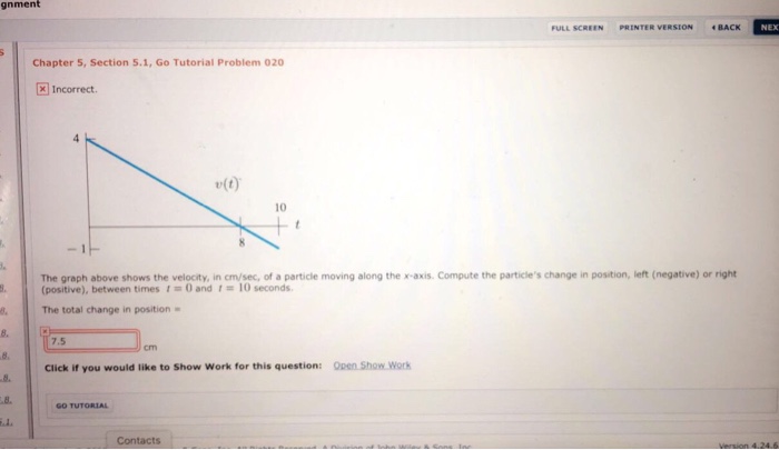 Solved gnment FULL SCRIN PRINTER VERSION BACK NEx Chapter 5, | Chegg.com