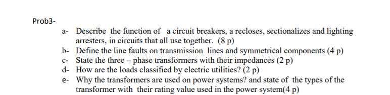 Solved Prob3- a- Describe the function of a circuit | Chegg.com