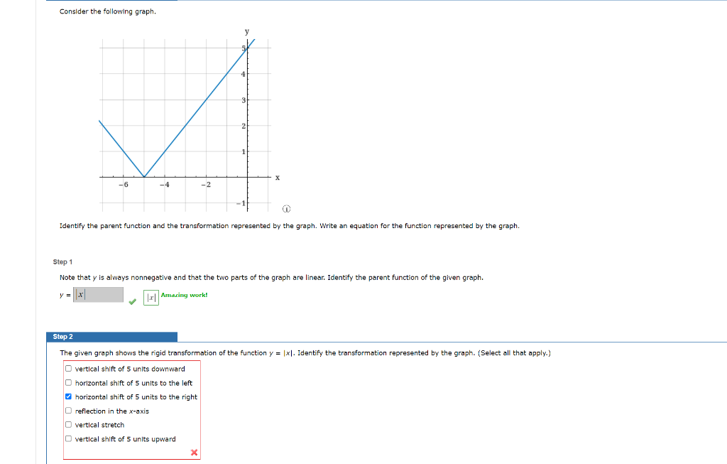 Solved Consider the following graph. Identify the parent | Chegg.com