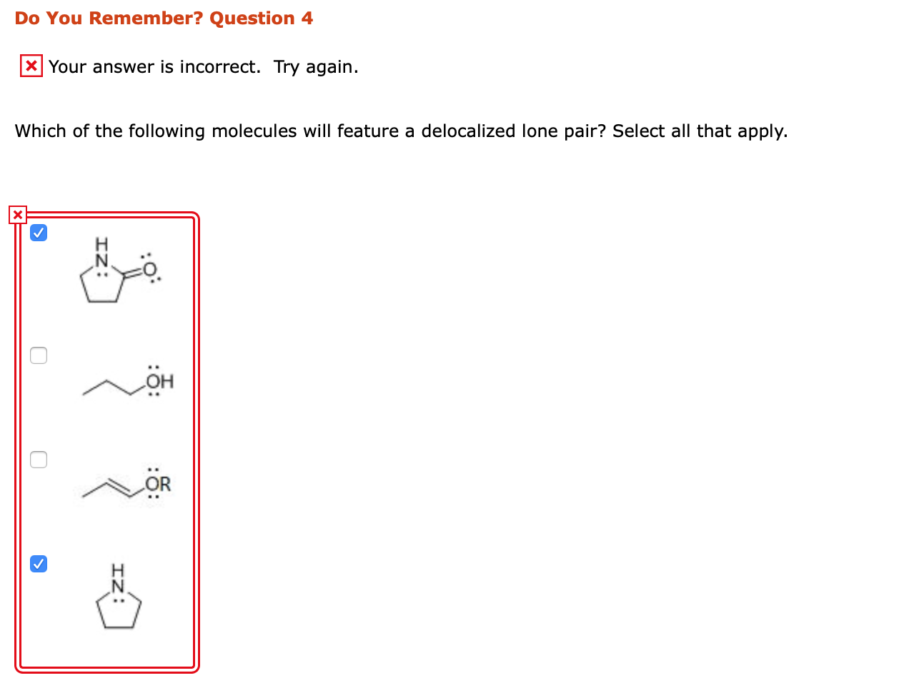 Solved Which of the following molecules will feature a | Chegg.com Solved Which of the following molecules will feature a | Chegg.com
