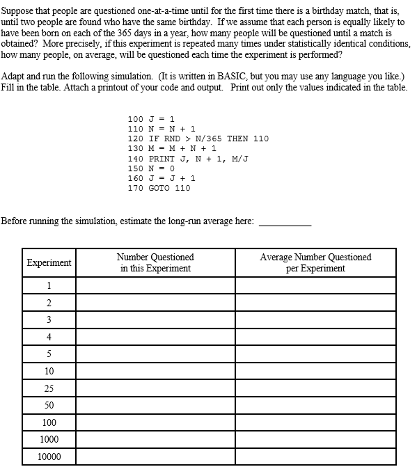 Solved Suppose that people are questioned one-at-a-time | Chegg.com
