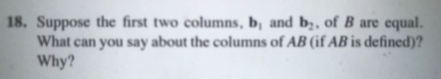 Solved 2 3 -6 12. Let A = Construct a 2 x 2 matrix B such | Chegg.com
