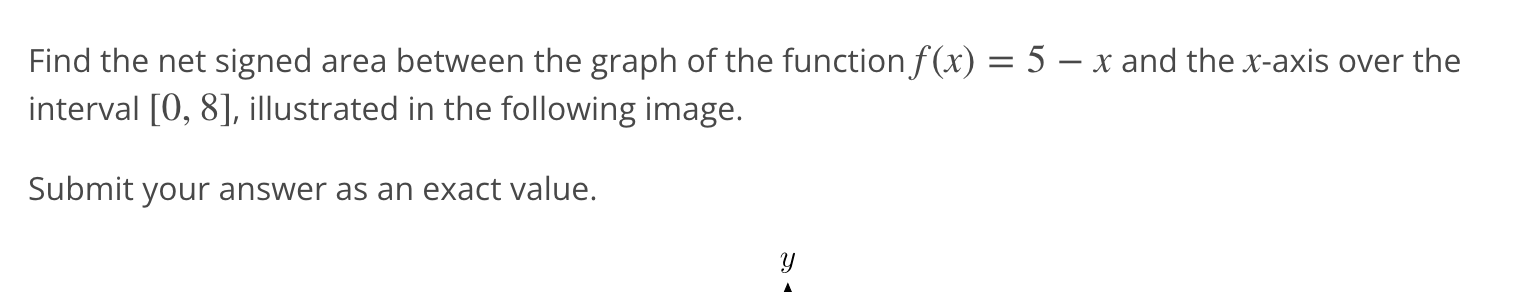 Solved Find the net signed area between the graph of the | Chegg.com