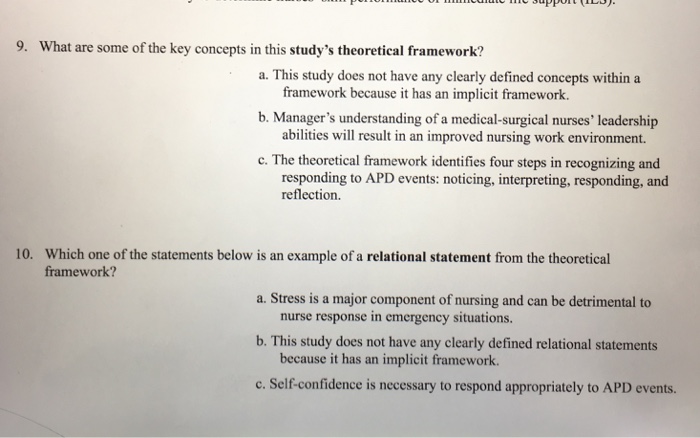  Nursing Theoretical Framework Examples Theoretical Framework Free 