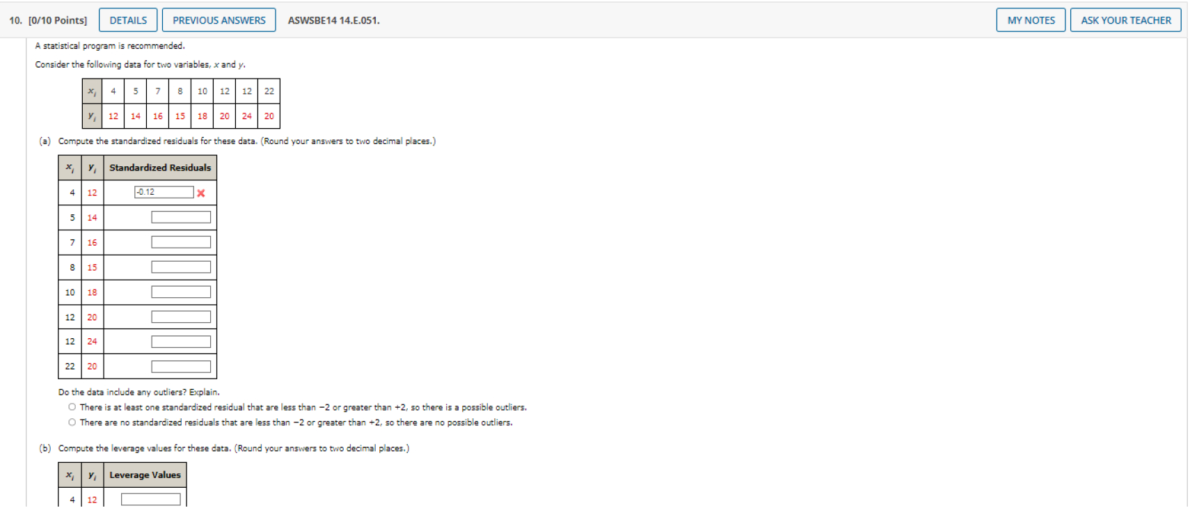 Solved A statistical program is recommended. Consider the | Chegg.com