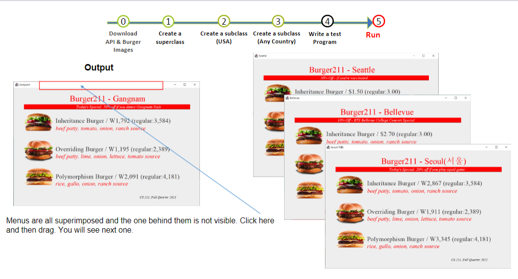 Solved About the Burger 211 Company Burger 211 manages 1000+ | Chegg.com