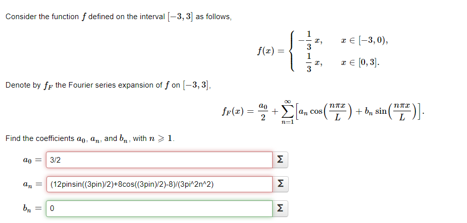 Solved Consider the function \\( f \\) defined on the | Chegg.com