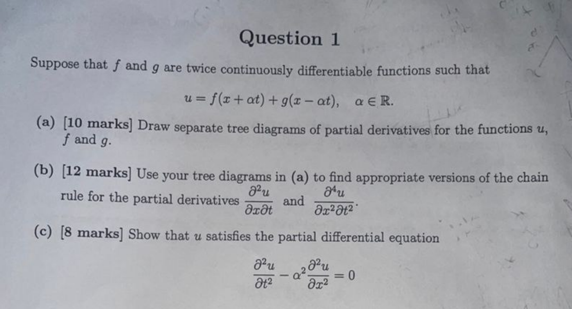 Solved Suppose that f and g are twice continuously | Chegg.com