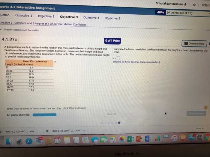 Solved Srisulak Jantaranima & 1019/23/1 work: 4.1 | Chegg.com