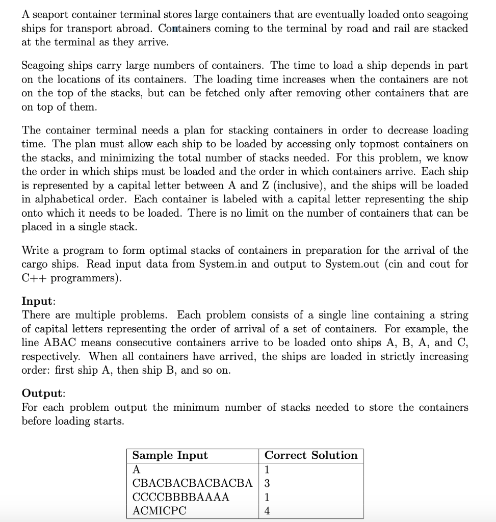 Solved PLEASE USE JAVA AND LEAVE COMMENTS EXPLAINING YOUR | Chegg.com