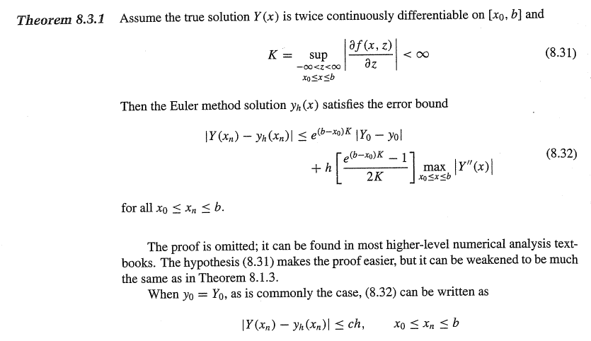 Solved Please show the proof of Theorem 8.3.1 from | Chegg.com