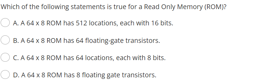 Solved 256-byte memory chips (8 address inputs) are composed | Chegg.com