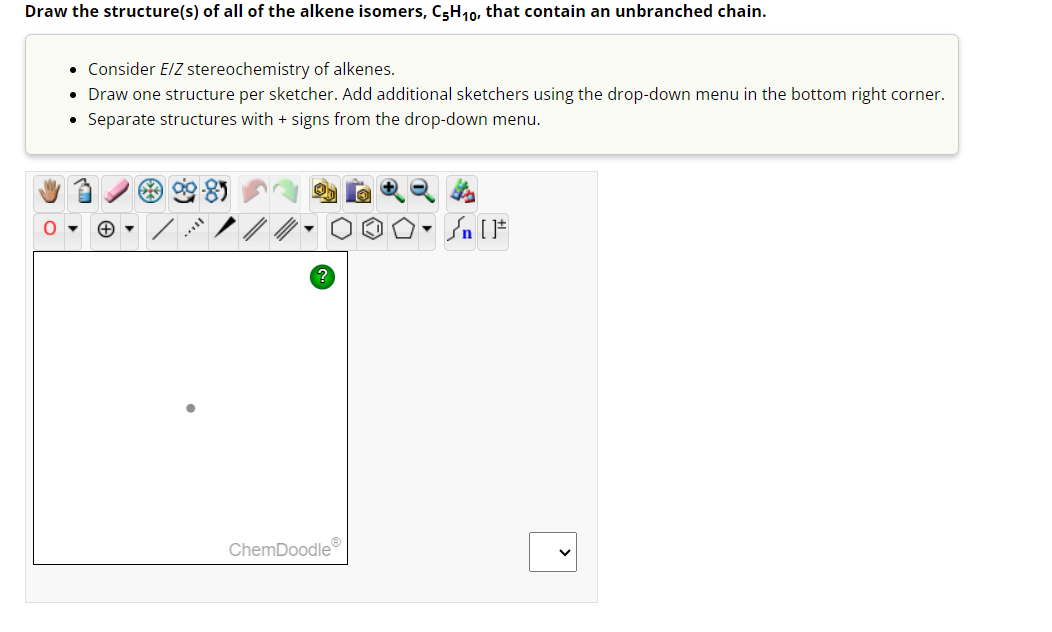 Solved Draw the structure(s) ﻿of all of the alkene isomers, | Chegg.com