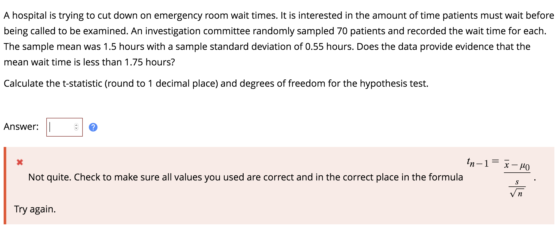 Solved A Hospital Is Trying To Cut Down On Emergency Room Chegg Solved A Hospital Is Trying To Cut Down On Emergency Room Chegg