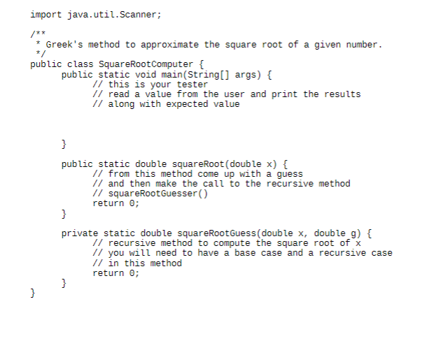 Solved E13.13 – The following method was known to the | Chegg.com