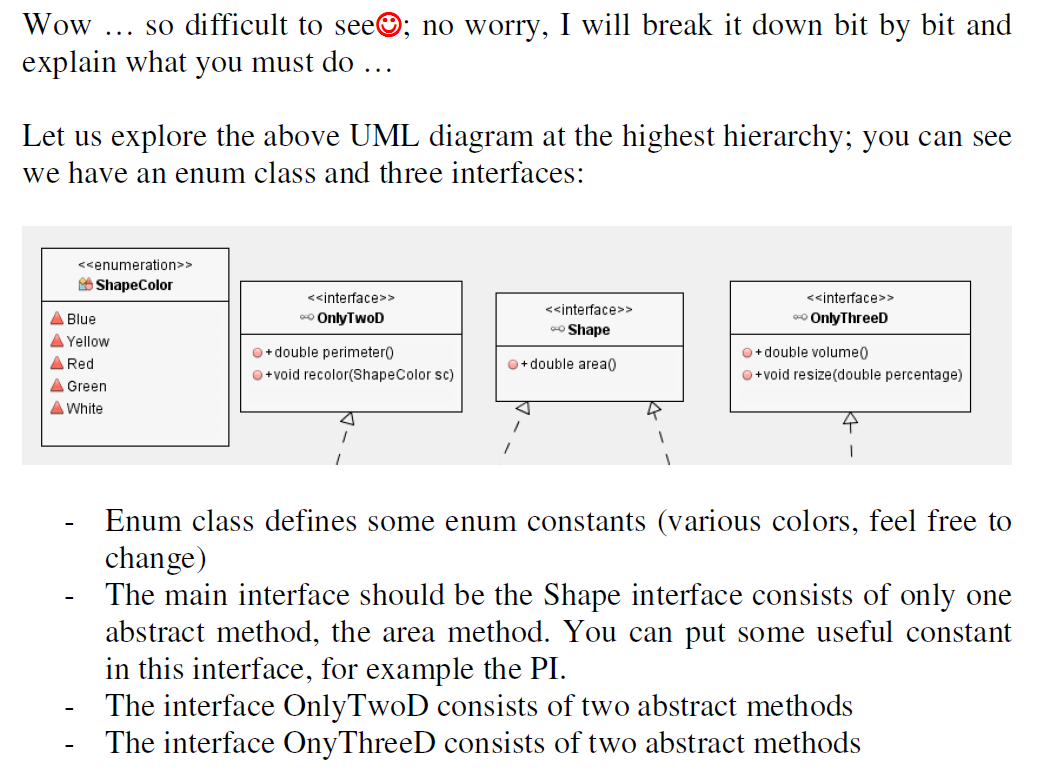 Java Question: Hi all, I need help with the question | Chegg.com