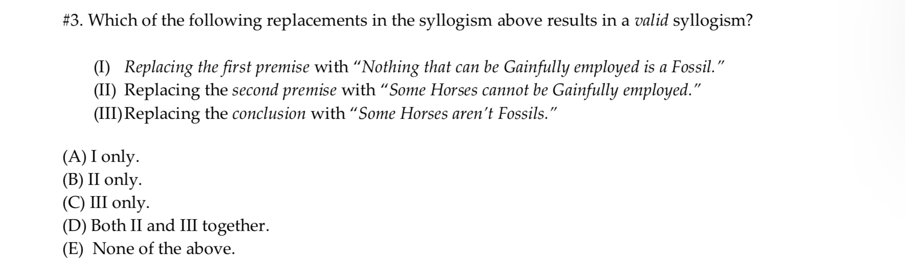 Solved 2 Syllogistic Logic Investigate The Following 