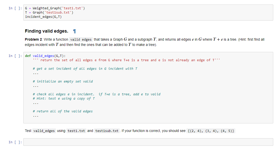 Solved Prim S Algorithm Recall Prim S Algorithm Finding Mst Minimal Wieght Spanning Tree T