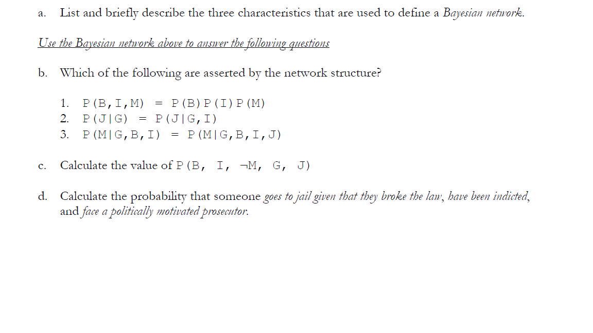 Probabilistic Graphical Models are used to | Chegg.com