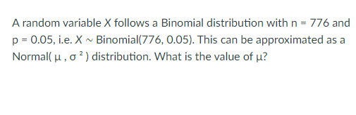 Solved A random variable X follows a Binomial distribution | Chegg.com