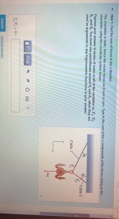 Solved KHomework 5: Newton's Laws of Motion Hanging | Chegg.com