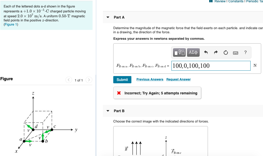Solved 1 Review | Constants 1 Periodic Table A metal rod of | Chegg.com